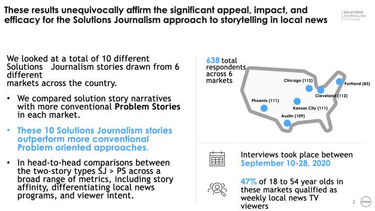 A new study puts solutions journalism to the test | Knight-Cronkite News
